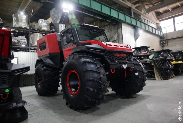 В Череповце начали выпускать вездеходы для нефтяников